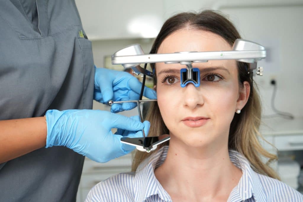 Kiefergelenksvermessung mit Zebris